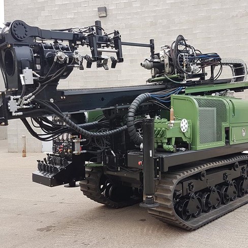 Multi-Sonic MS-75 Track Mounted Sonic Drill