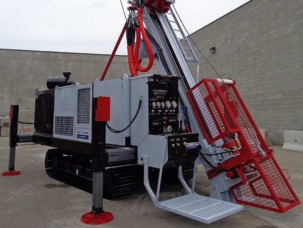 Titan HD – Track Mounted Diamond Core Drill | Multi Power, Kelowna Canada