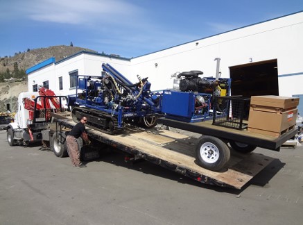 Grasshopper - Track Mounted RC/RAB Drill | Multi Power, Kelowna Canada