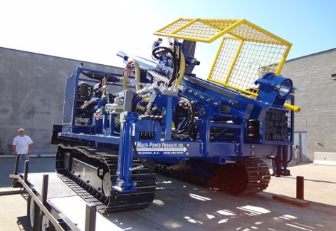 Grasshopper - Track Mounted RC/RAB Drill | Multi Power, Kelowna Canada