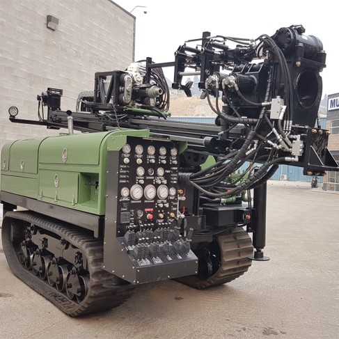 Multi-Sonic MS-75 Track Mounted Sonic Drill