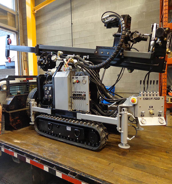 L.A.D. - Track Mounted Limited Access Geotech Drill | Multi Power ...